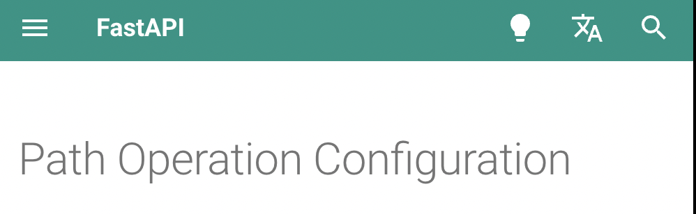 Fastapi 공식문서 따라하기 23 Path Operation Configuration 민석강
